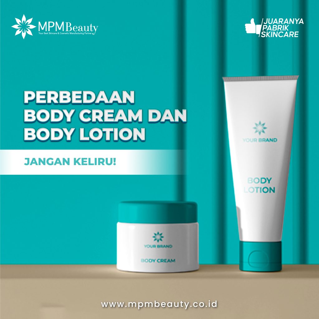 Perbedaan Body Cream dan Body Lotion, Jangan Keliru!