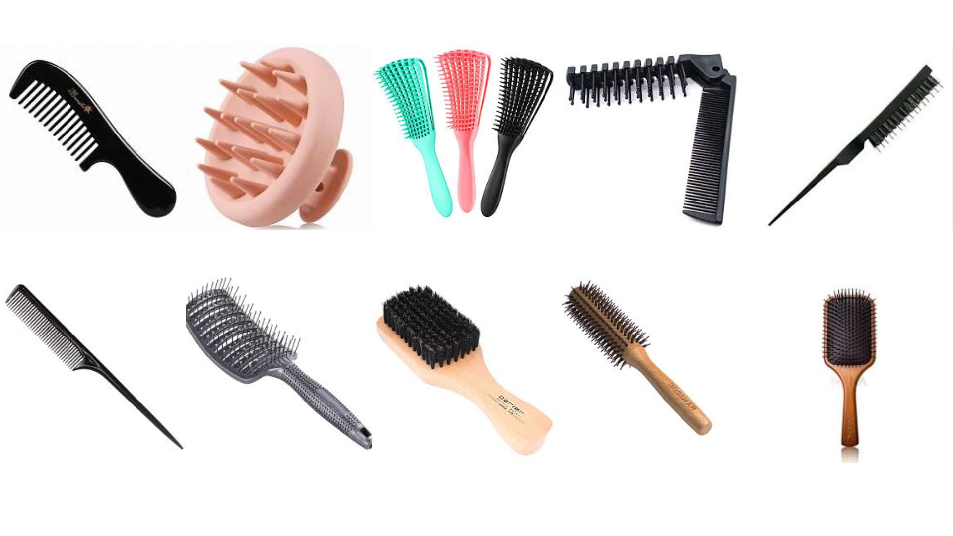 10 Jenis Sisir Rambut dan Fungsinya yang Perlu Anda Ketahui